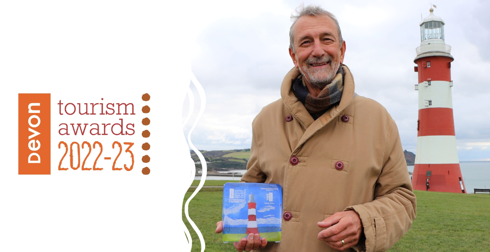 Adrian Vinken wins top honour at Devon Tourism Awards - Visit Plymouth