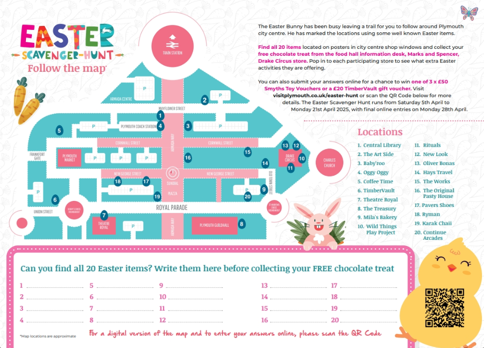 Easter Scavenger Hunt - Visit Plymouth