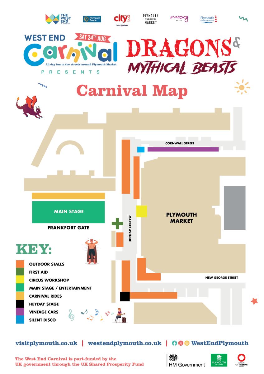 Plan your visit to West End Carnival - Visit Plymouth